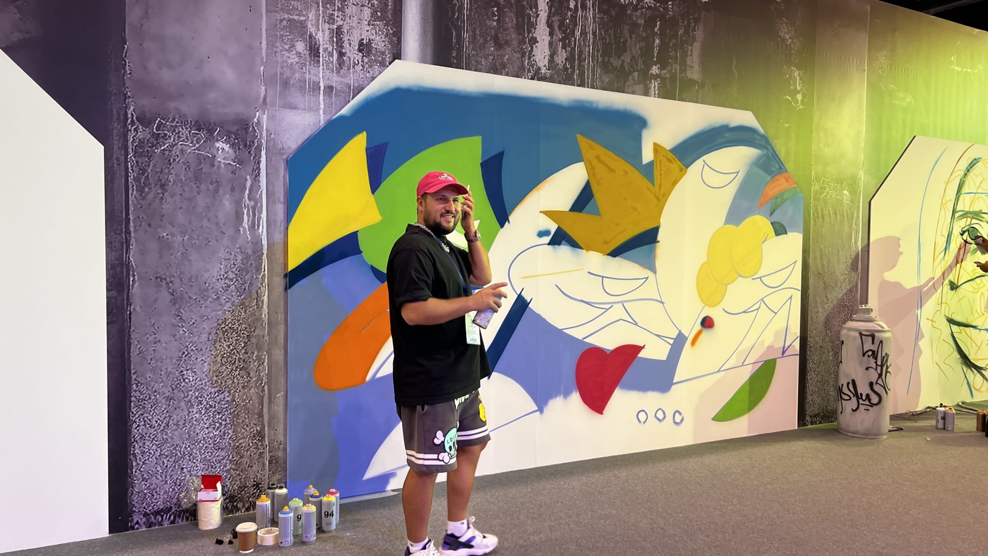 Graffiti Dubai - MTN x World Art Dubai